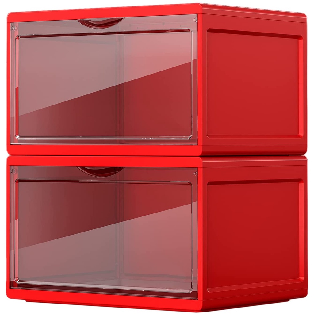 E-cart Ph Stackable Shoe Storage Box | Shopee Philippines