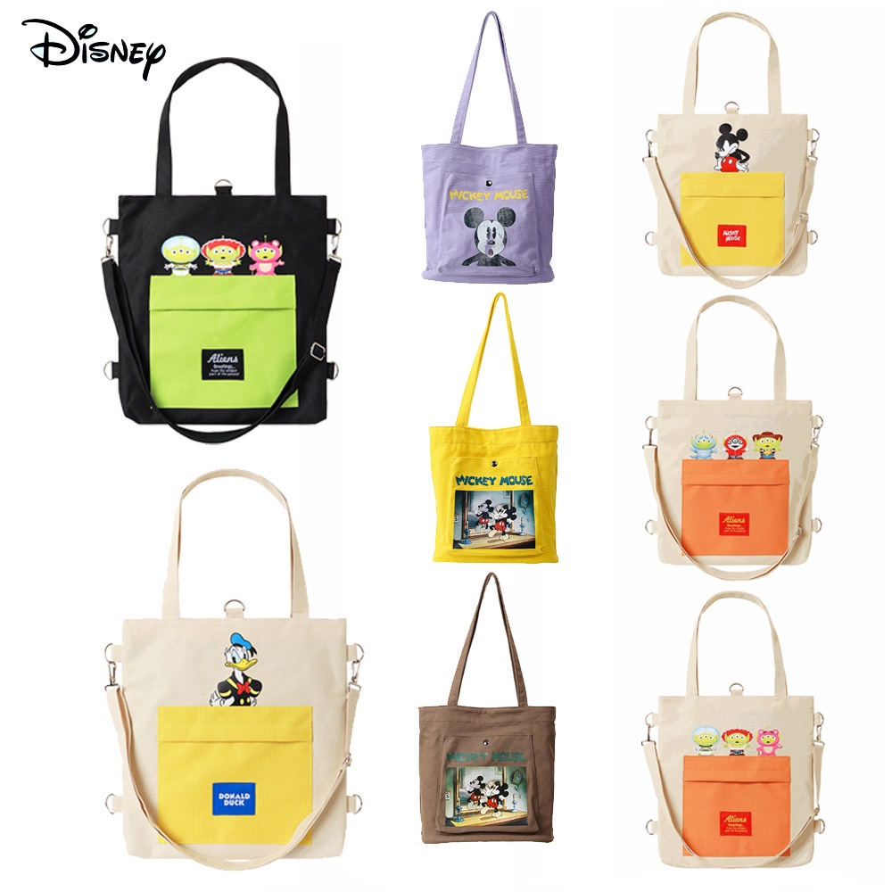 Disney Mickey Mouse Students Handbags Book Bags Cartoon Oxford Shoulder ...
