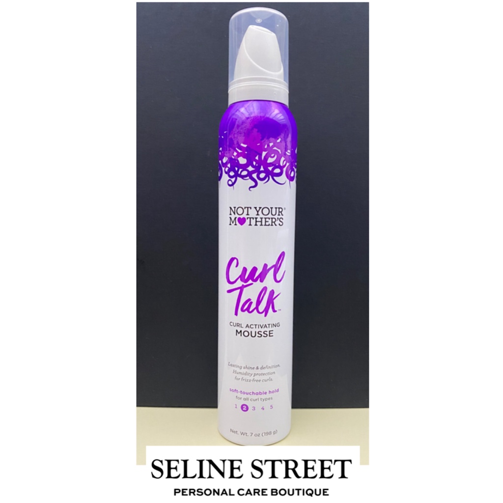 🇺🇸 Not Your Mothers Curl Talk Activating Mousse Soft Touchable Hold Shopee Philippines
