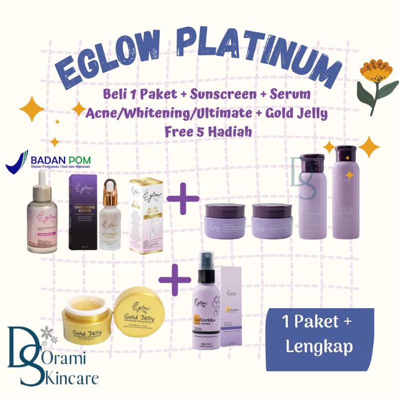 Eglow Platinum Complete Sultan Bundling Package (Face Package ...