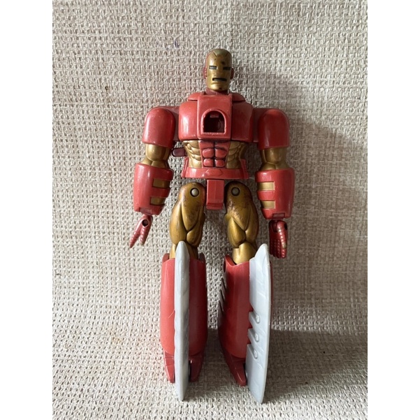 Rare Toy Biz Marvel Shape Shifters Ironman Transforming Into Battle Axe ...