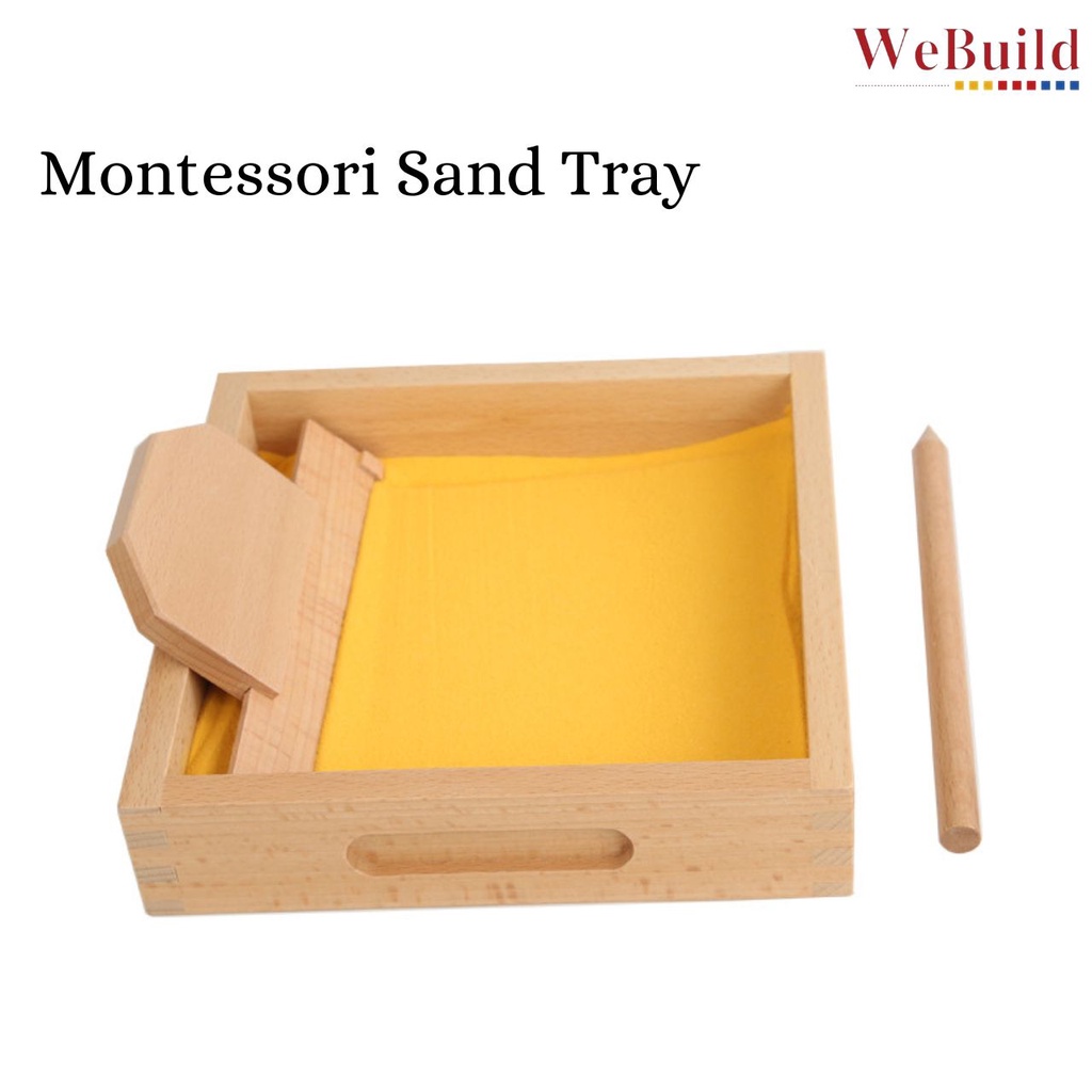 Montessori Sand Tray 蒙氏练字沙盘 Letter Formation Alphabet Number Learning ...