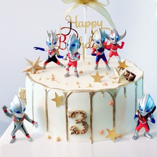 Import TK CAKE TOPPER MIX SUPERHERO MONSTER ACTION FIGURE SPIDERMAN ...