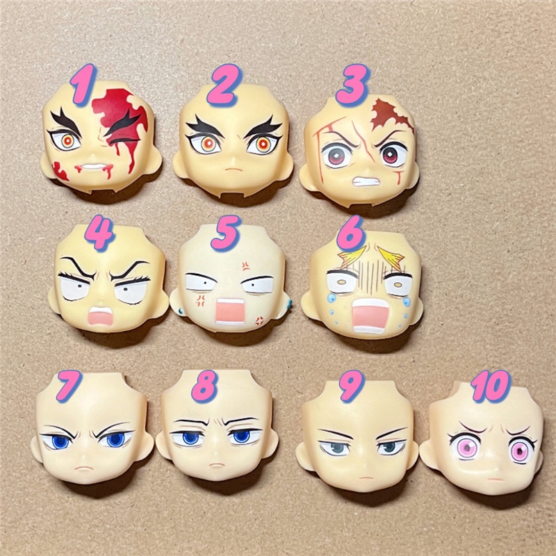 gsc Nendoroid Replacement Face Demon Slayer Tanjiro Nezuko Zenitsu ...
