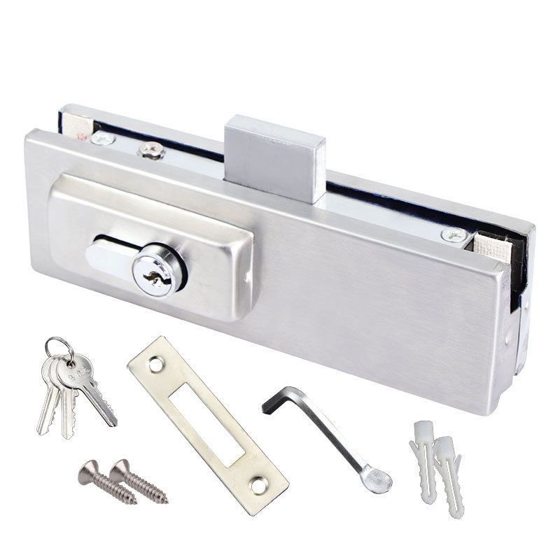 Glass Door Floor Latch, Stainless Steel Glass Door Lock For Window ...
