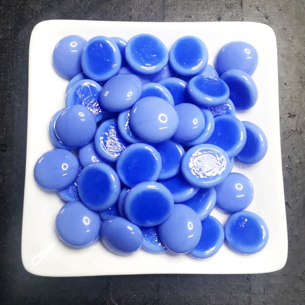 PEBBLES FLAT GLASS MARBLE 45- 50PCS per pack art and crafts | Shopee ...