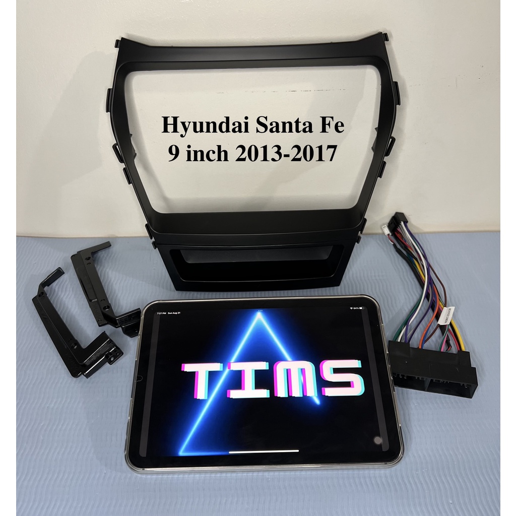 TIMS BRAND NEW Head Unit/ Stereo Frame Panel for HYUNDAI SANTA FE 2013 ...
