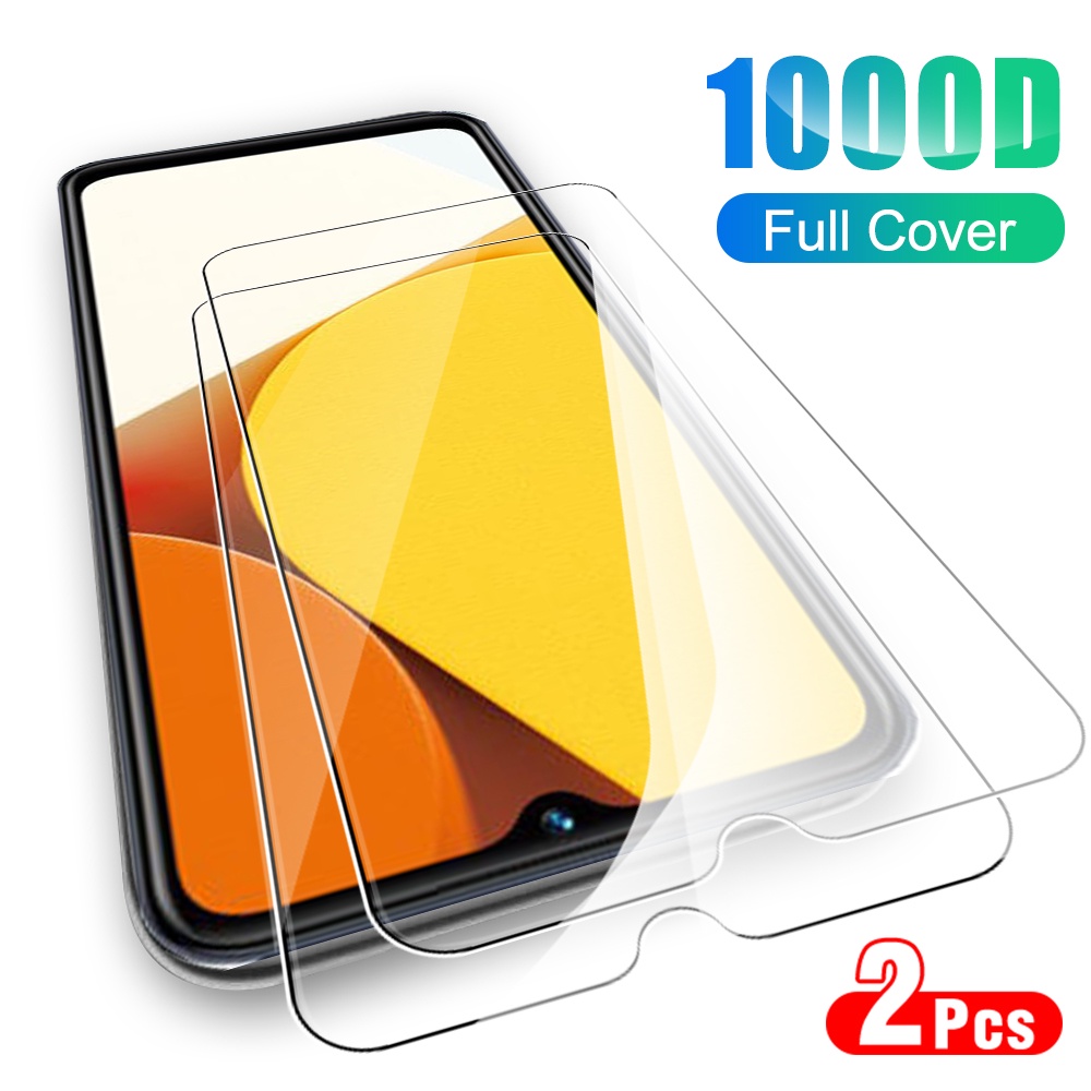 2PCS HD Protective Glass Case For vivo Y35 6.58" Screen Tempered Film ...