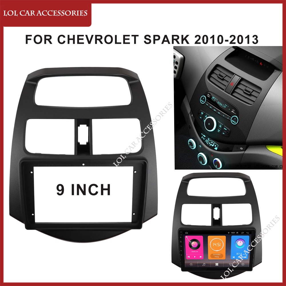 9 Inch Car Radio Fascia For CHEVROLET Spark 2010-2013 Android MP5 ...
