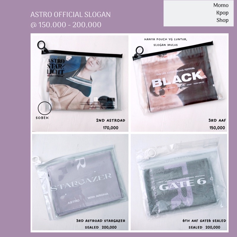 Astro Official Astroad AAF Cheering Slogan | Shopee Philippines