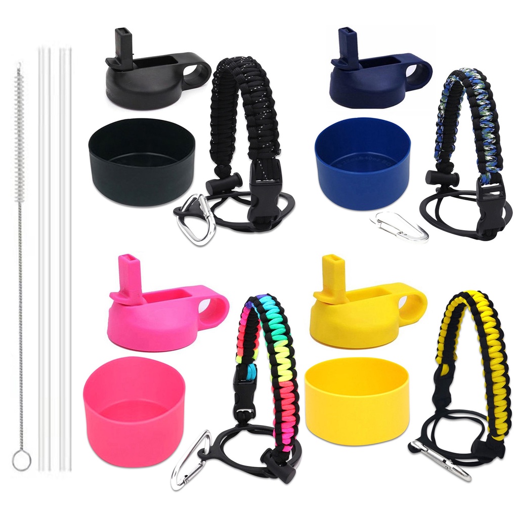 3PCS Aquaflask Tumbler Accessories Set, HydroFlask Boot Silicon Cover ...
