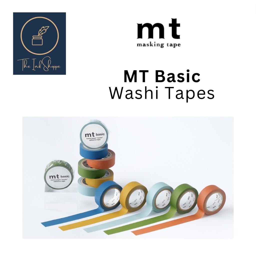 MT BASIC Washi Tapes 15mm x 7m | Shopee Philippines