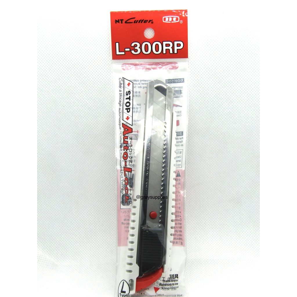 NT Cutter L-300RP (Auto lock) | Shopee Philippines