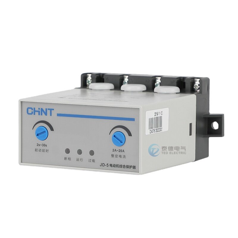 CHINT JD-5 Motor Comprehensive Protector 220V Three-phase Electricity 20A 80A 200A | Shopee ...