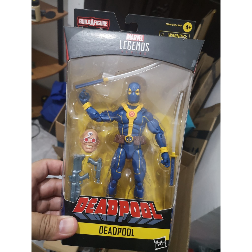 hasbro marvel legends blue deadpool 6 inch figure | Shopee Philippines