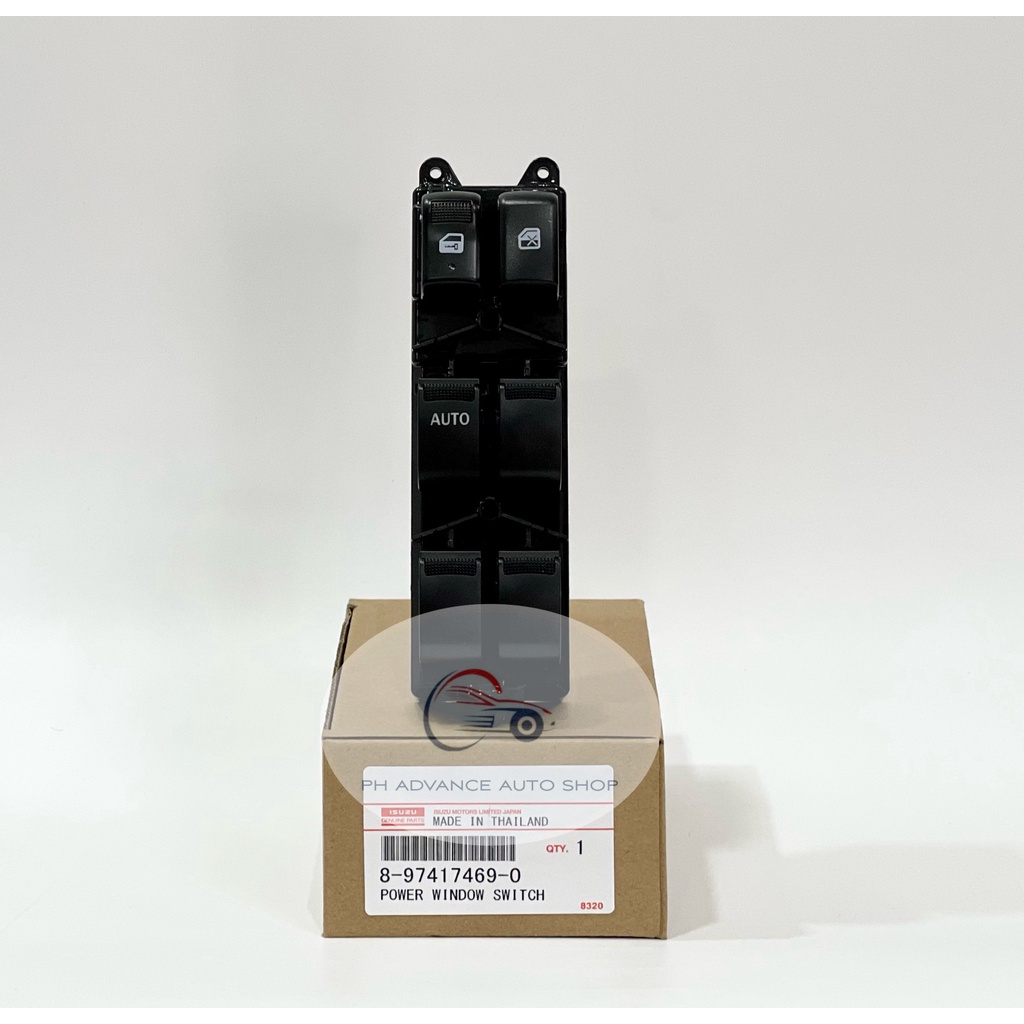 Power Window Switch Isuzu Mux / Dmax 2012-2019 8-97417469-0 | Shopee ...