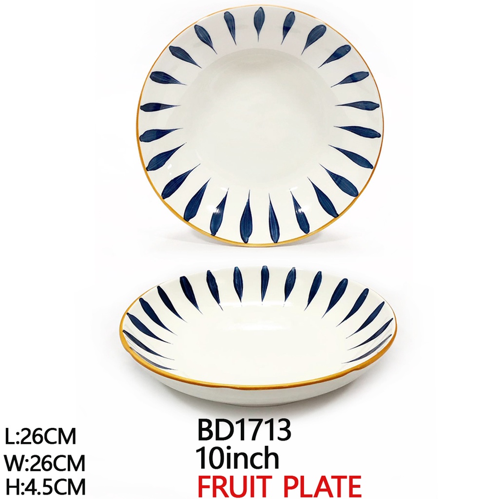 Different Design Elegant Peacock design Ceramic Tableware,fruit plate ...