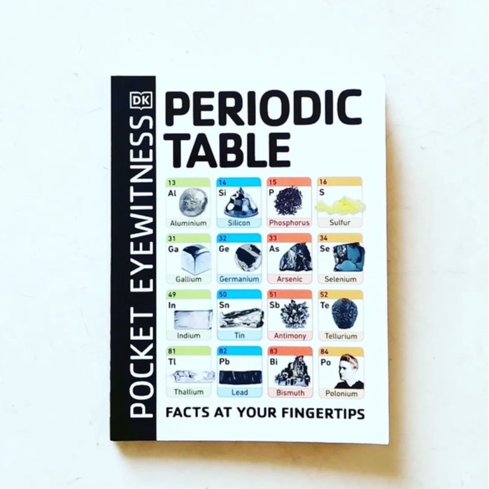 DK: Pocket Eyewitness Periodic Table / Earth | Shopee Philippines