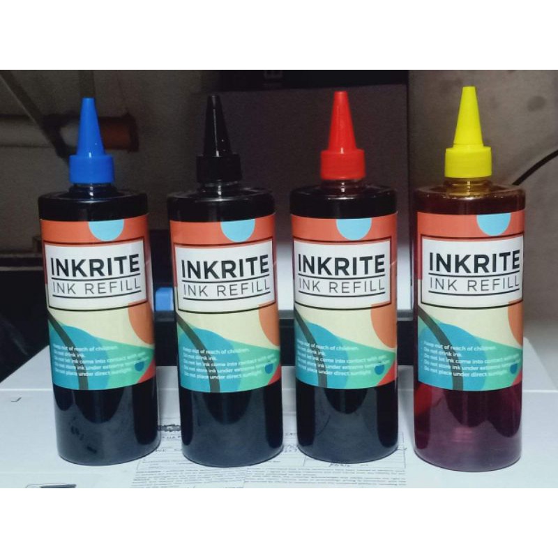 1 set of CMY Inkrite Dye Ink 500ml for Epson WF-C5290 & WF-C5790 ...