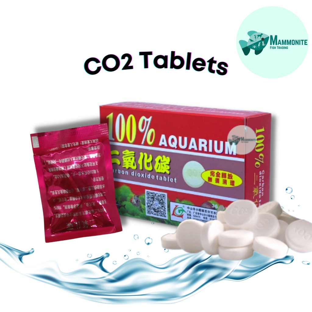 Aquarium Co2 Tablets 12pcs Pack For Aquatic Plants Improves ...