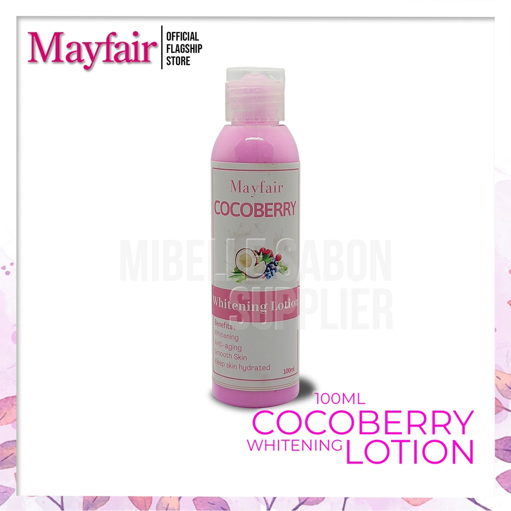 MAYFAIR COCOBERRY ESSENCE WHITENING LOTION 100ML WHITENING MOISTURIZING ...