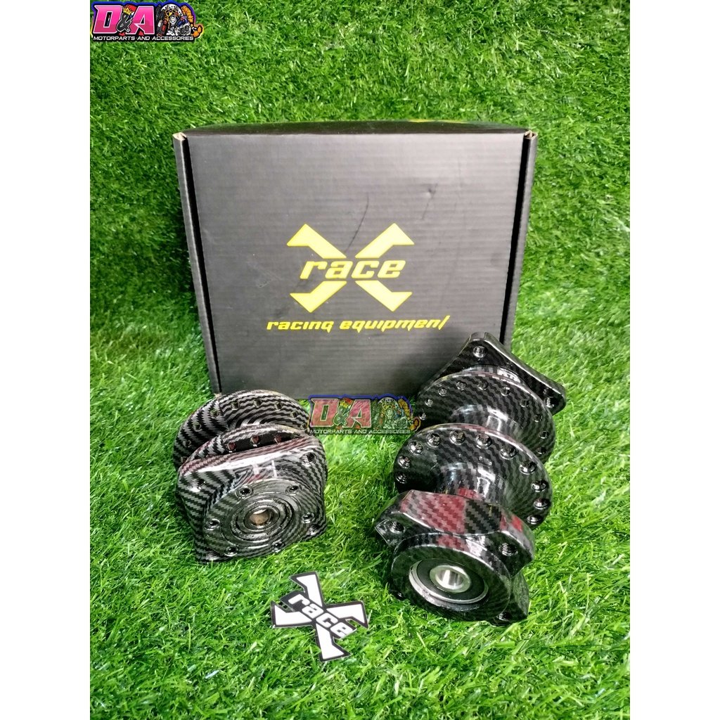 X-RACE CARBON LIGHTEN HUB BRAKE LESS WAVE / RAIDER / XRM / UNIVERSAL ...