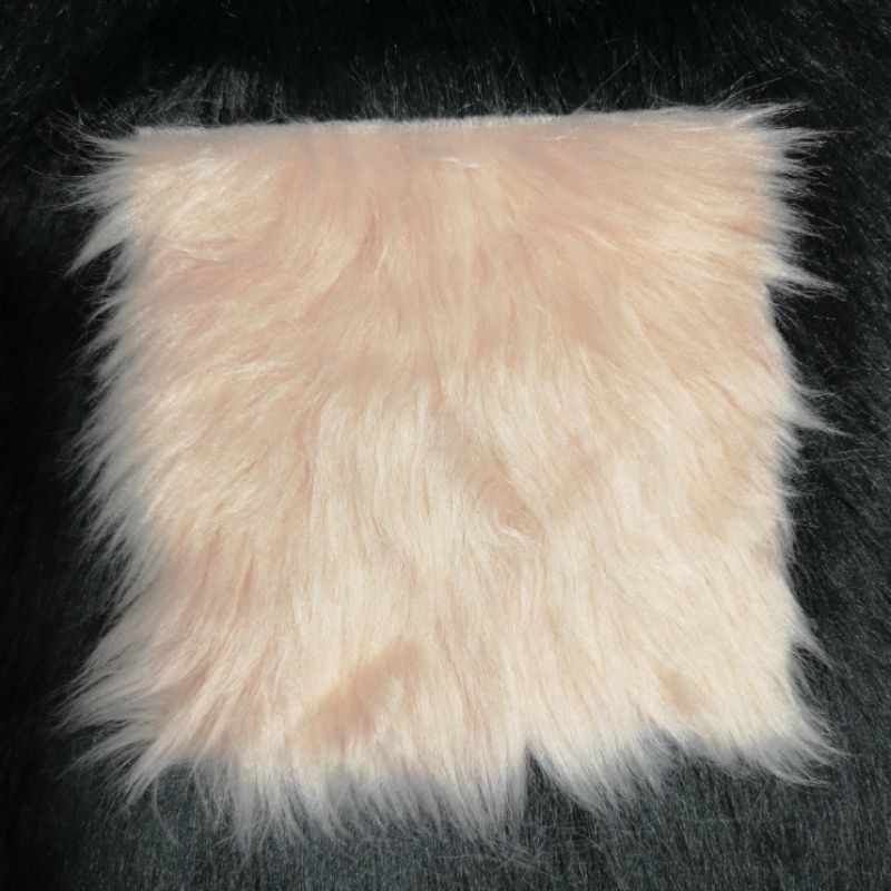 SMALL Faux Fur Coaster / Sample Color of Swatches, 5x5 inches ...