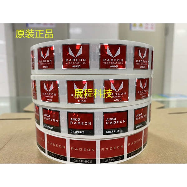 [Sticker] Original AMD RADEON VEGA GRAPHICS Card Hd Logo Label Sticker ...