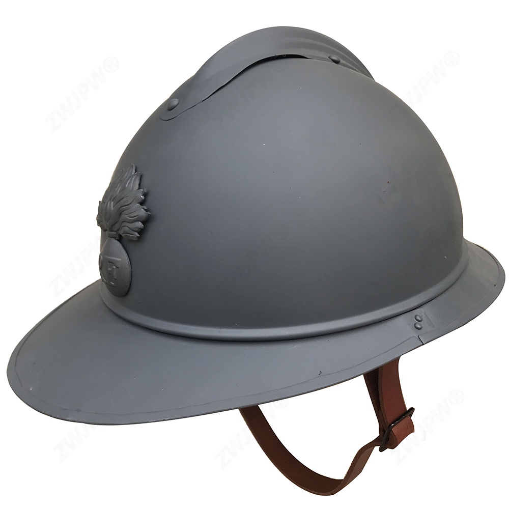 World War II France Adrian helmet M1915 helmet Adrian film and ...