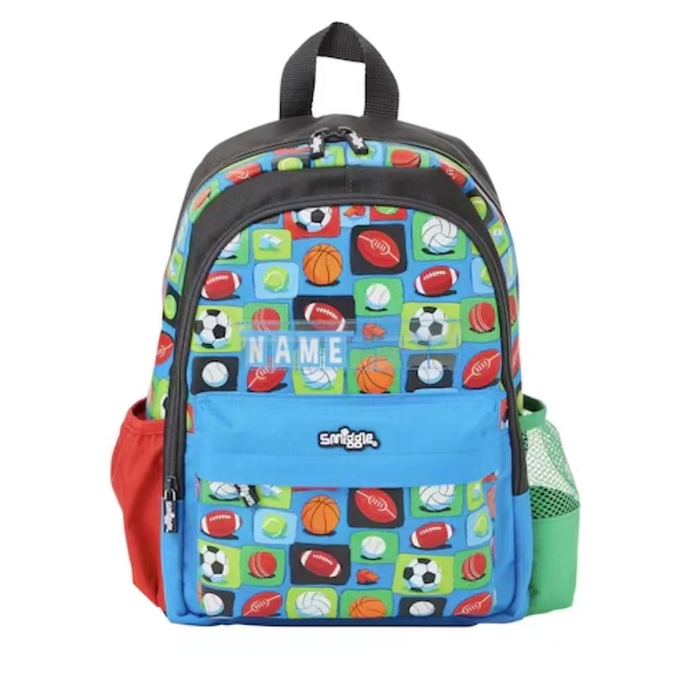 Smiggle Junior Collection latest design ball backpack strap lunch bag ...