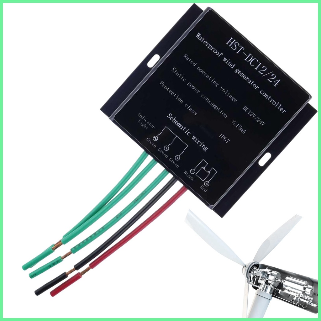 12/24V Universal 2000W Waterproof Wind Turbine Controller Waterproof ...