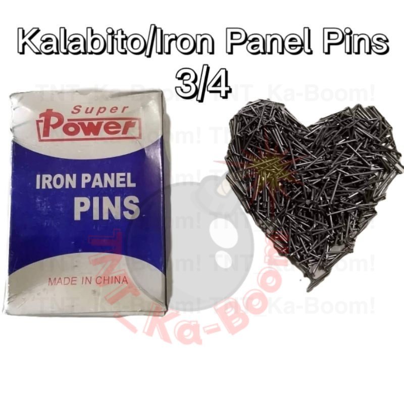Super Power Kalabito Iron panel 3/4 size Sold per 1/4, 1/2, and 1 Box 1 ...