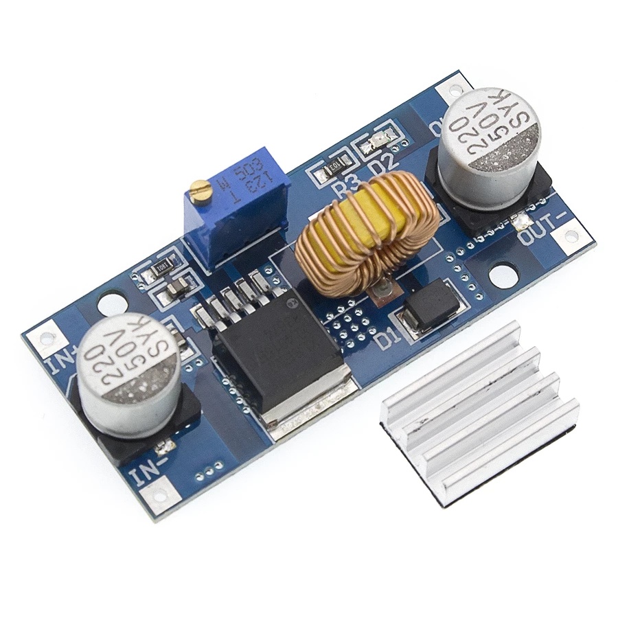 DC-DC XL4015 5A Step Down Adjustable Power Supply Module 4-38V to 1.25 ...