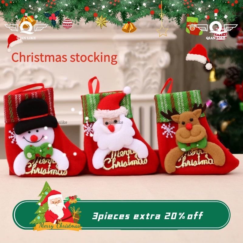 Christmas socks Medyas ng Pasko Christmas Stockings gift for kis ...