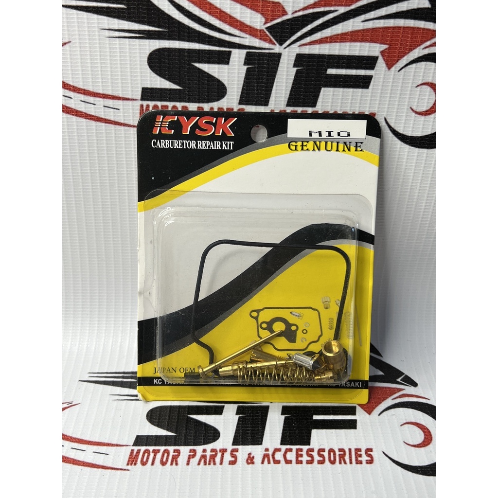 SIF CARBURETOR REPAIR KIT YAMAHA MIO 1 / SPORTY / AMORE YSK | Shopee ...