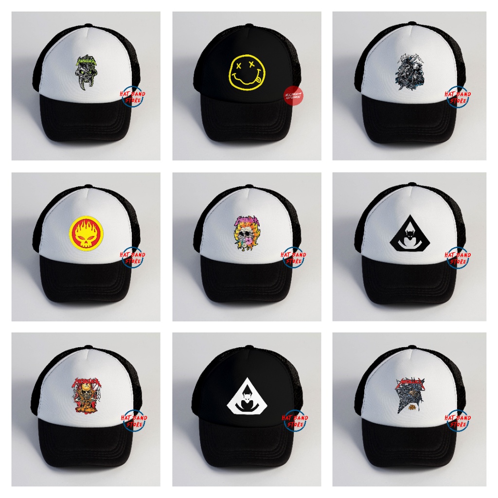 Overkill Trucker Hat | Nirvana | The Offrising | | Shopee Philippines