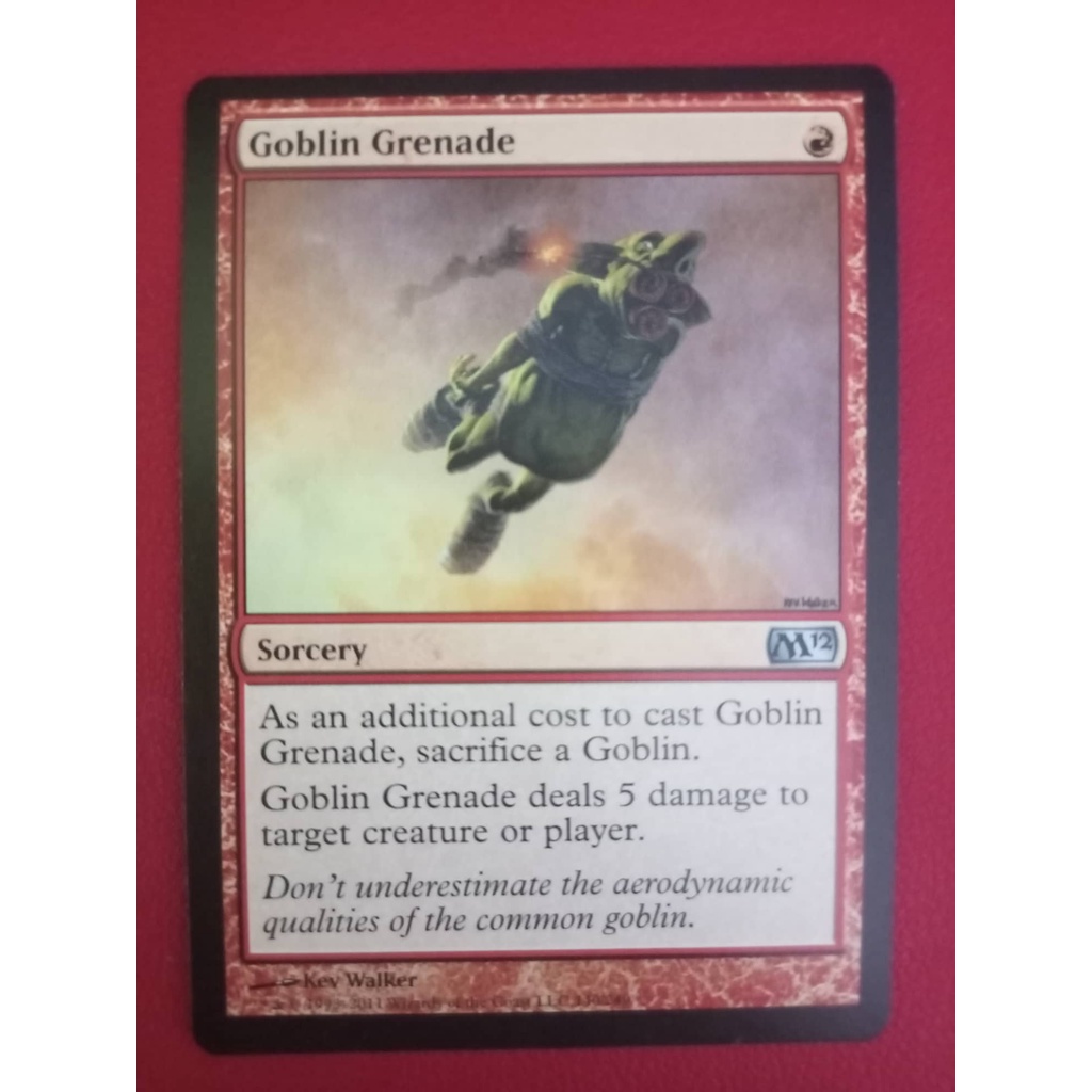 MTG Magic: The Gathering - Goblin Grenade | Shopee Philippines