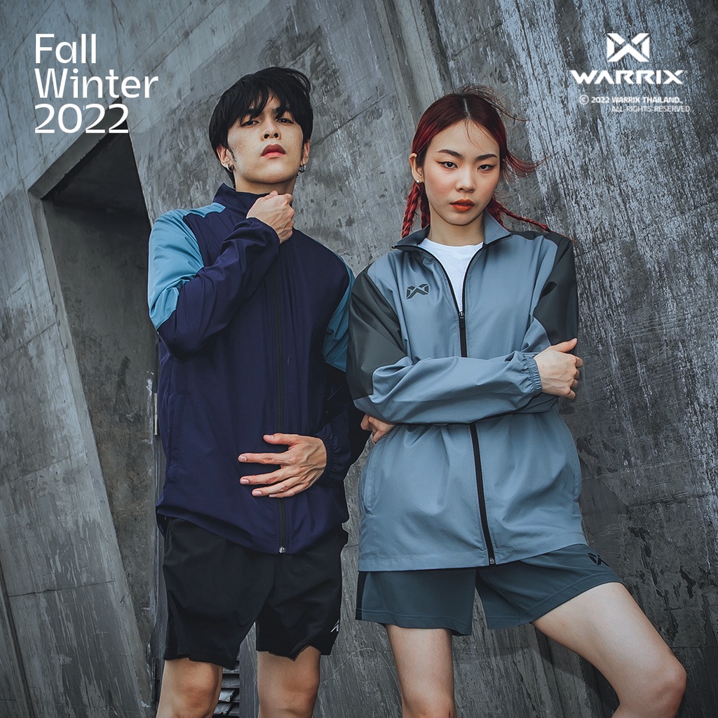 WARRIX Windbreaker Heritage Woven Jacket (WA-223JKACL36) | Shopee ...