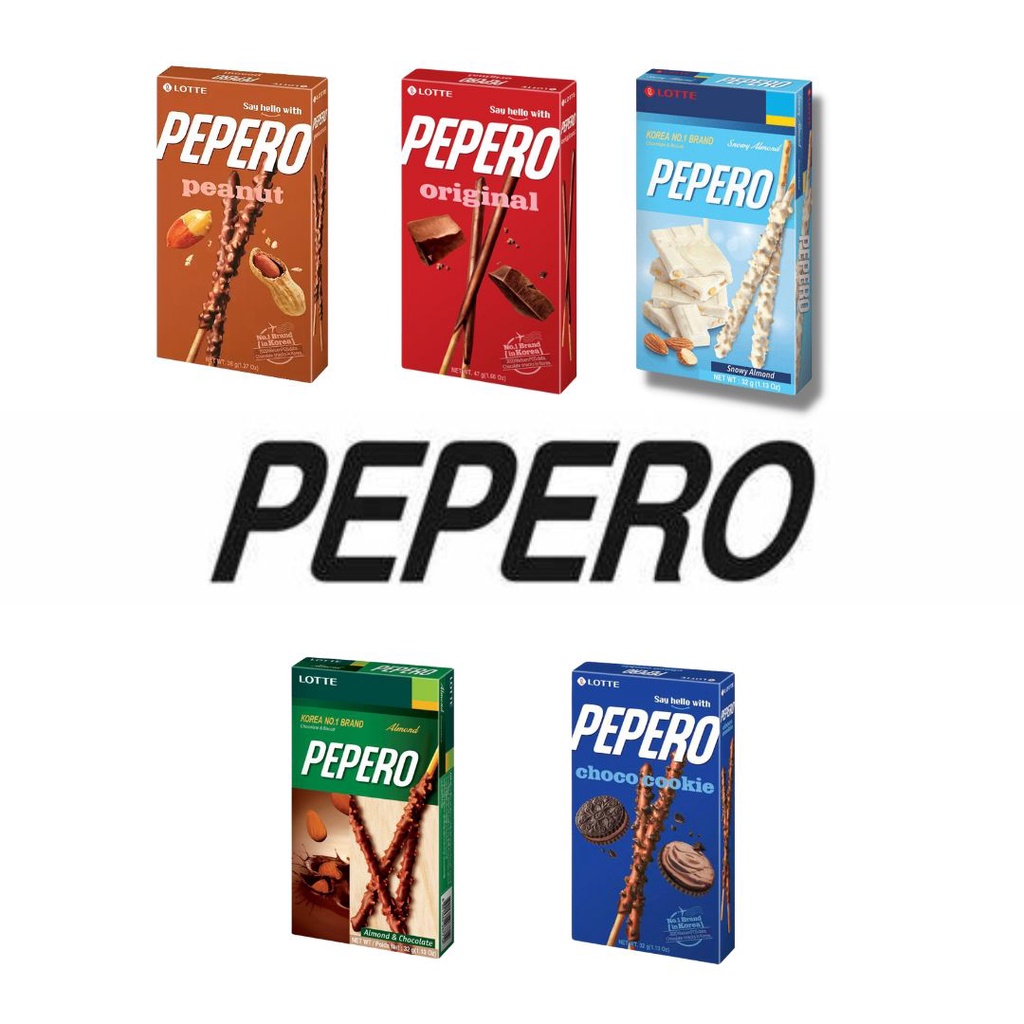 Lotte Pepero Korean Snack , Almond | Shopee Philippines