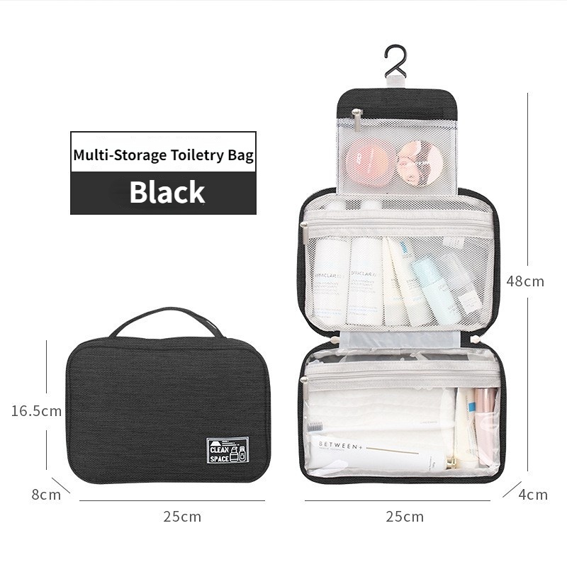 Travel kit organizer portable waterproof multi pouch cosmetic pouch ...