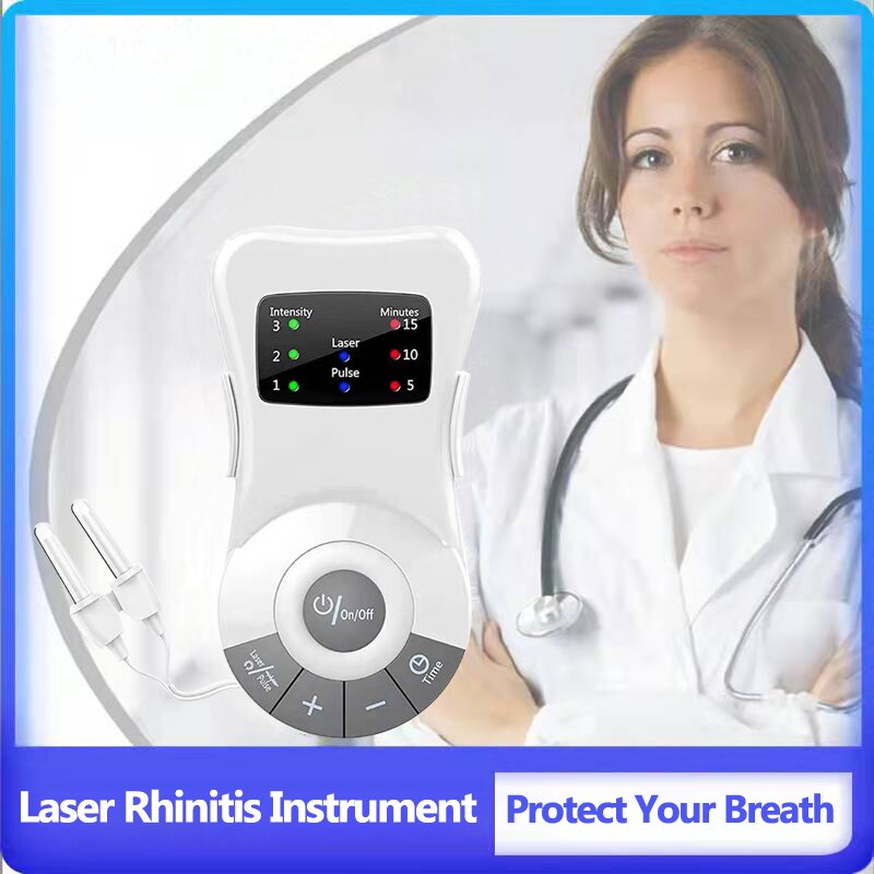 Nose Care Nasal Laser Treatment Device Sinusitis Cold Rhinitis | Shopee ...
