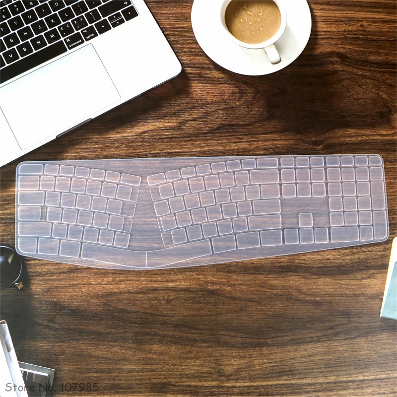 For Logitech ERGO K860 Soft Silicone Dustproof Mechanical Wireless ...