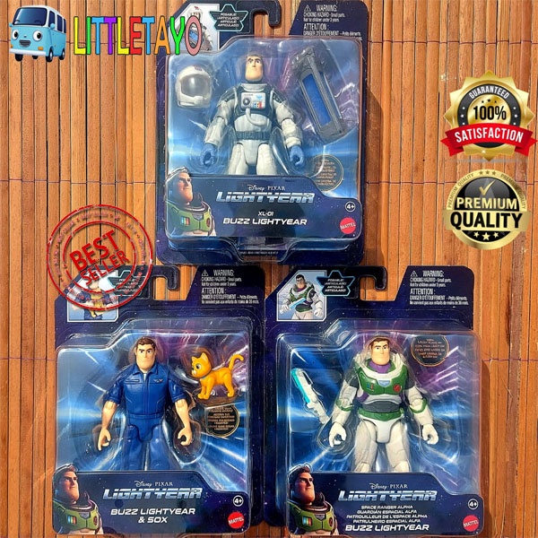 DISNEY PIXAR BUZZ LIGHTYEAR & SOX SPACE RANGER ALPHA BUZZ LIGHTYEAR XL ...