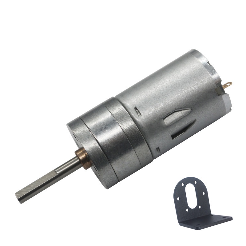 12rpm-1360 Micro Low Speed small DC Gear Motor with 25mm*4mm long ...