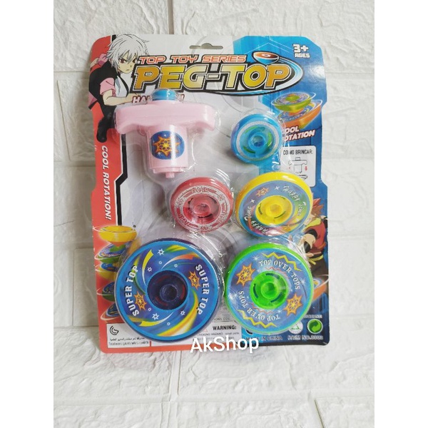 Combo set Peg-Top Toy Series | Shopee Philippines