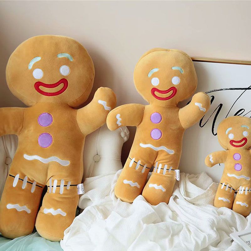 Shrek Adventure Gingerbread Man Gingy Plush Toy Soft Stuffed Animal ...