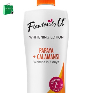 Flawlessly U Orange Papaya Calamansi 500ml Lotion | Shopee Philippines