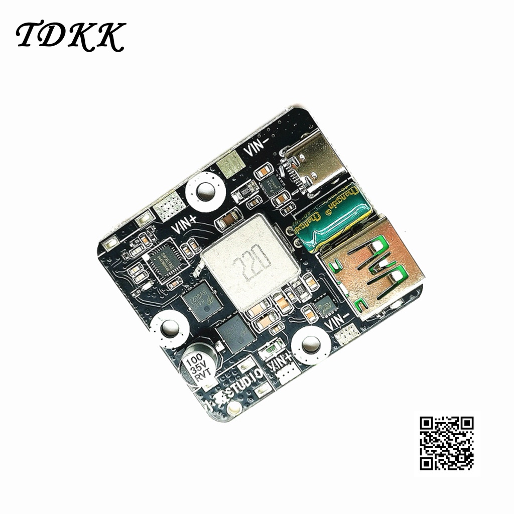 60W Multi Protocol Fast Charging Module / / Dual Port USB Type-C ...