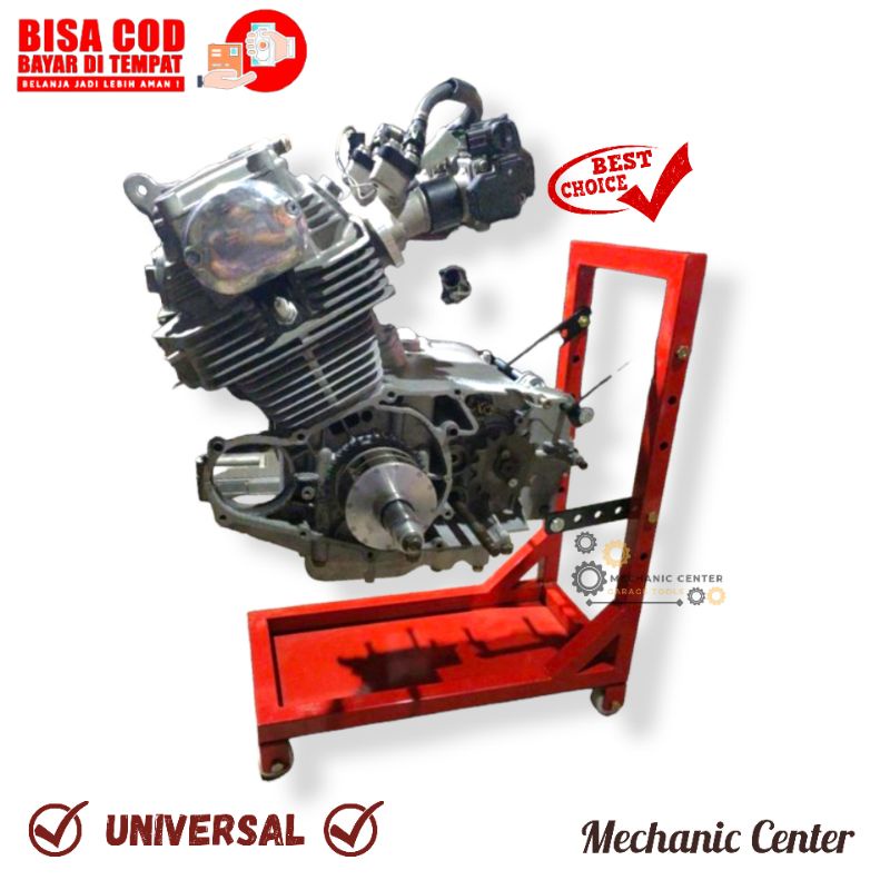 MESIN Universal ENGINE STAND Motorcycle ENGINE STAND Tool | Shopee Philippines
