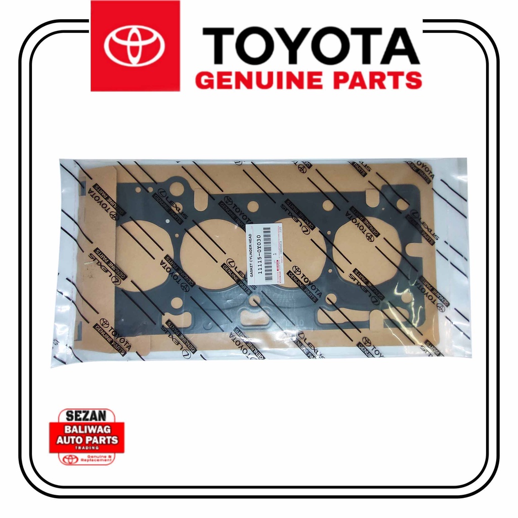 ORIGINAL TOYOTA CYLINDER HEAD GASKET VIOS 1NR 2NR 2016-2022 11115-0Y030 ...